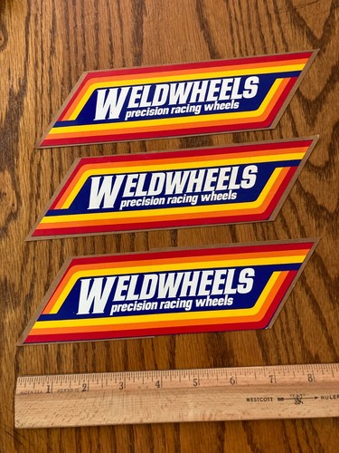 Vintage Greg Weld Precision Racing Wheels 8.5" Sticker Rare NOS- FREE ...