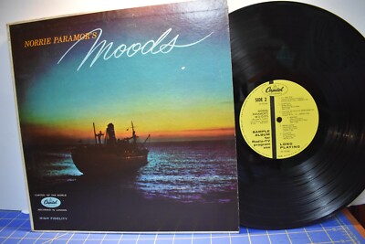Norrie Paramor’s Moods LP Capitol T-10130 Mono Sample Album Yellow ...
