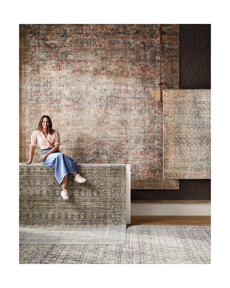 Surya x Becki Owens Kamey Farmhouse Fringe Area Rug, 5' x 7'6", Ivory ...