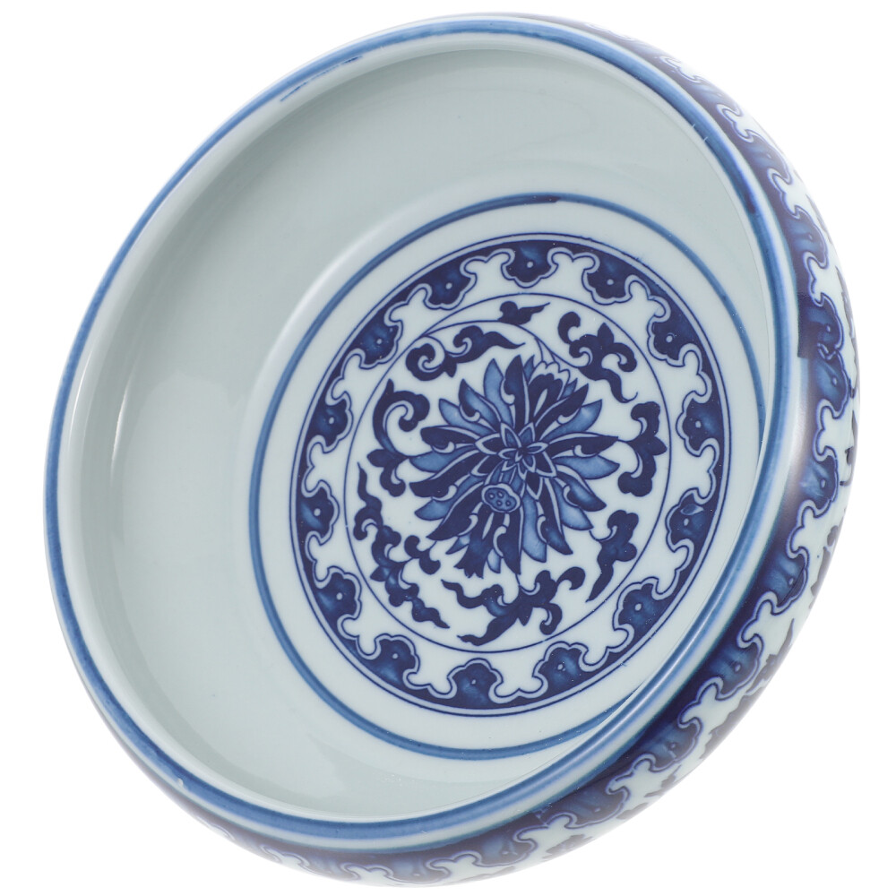 Ceramic Water Pot Creative Ink Saucer Paintbrush Cleaners Container | eBay