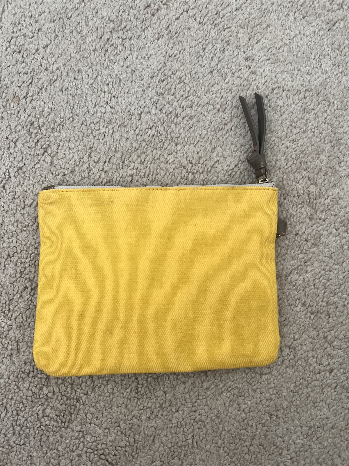Decleor cosmetic bag fabric yellow | eBay