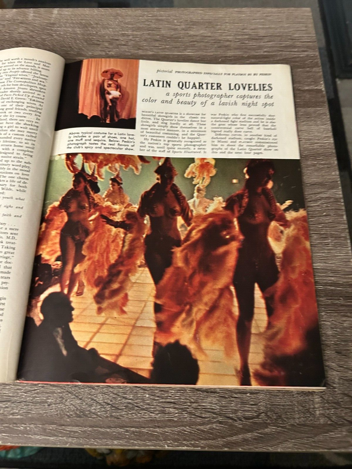 VINTAGE Playboy Magazine October 1957 Colleen Farrington GOOD | eBay