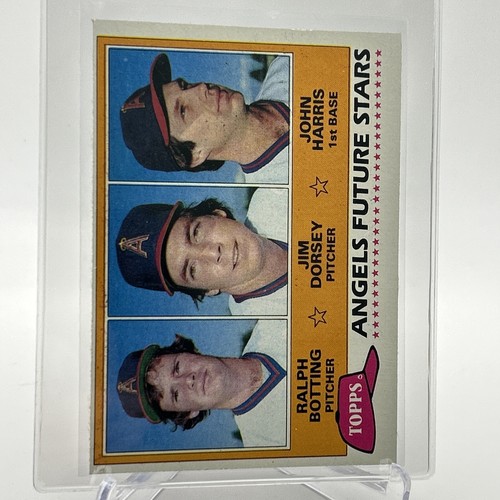 1981 Topps Angels Future Stars Rookie Baseball Card #214 NM-Mint FREE ...
