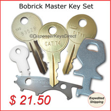 E114 Key - Bobrick Paper Towel & Toilet Paper Dispenser Key - Replacement Key for sale online | eBay