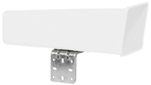 Small Newspaper Delivery Tube / Box - with mounting bracket - White | eBay