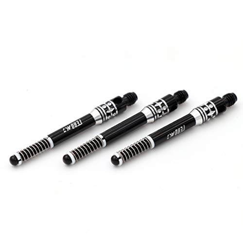 TERO AK7 Aluminum Dart Shafts S/M/L Built-in Spring Length-32.2mm Black ...