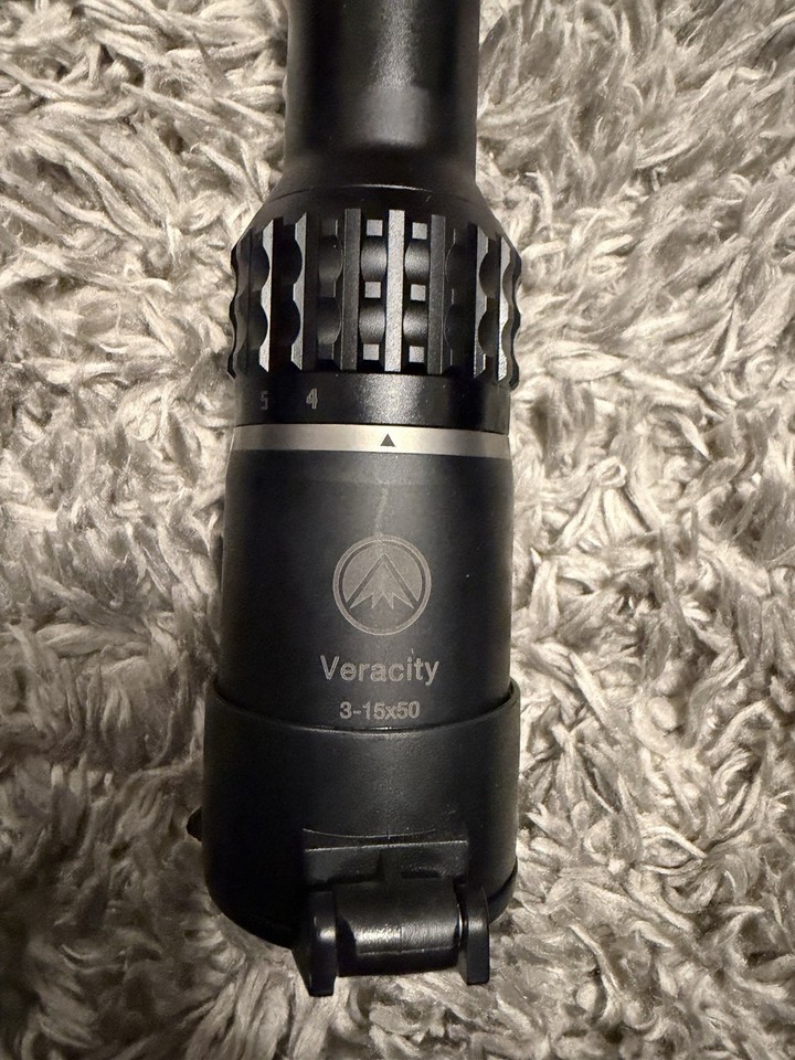Burris Veracity 3-15x50mm Ballistic Plex Reticle - Black | eBay