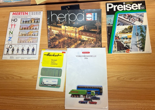 Herkat, Wiking, Merten, Herpa, Preiser, div. Spur N Kataloge | eBay.de