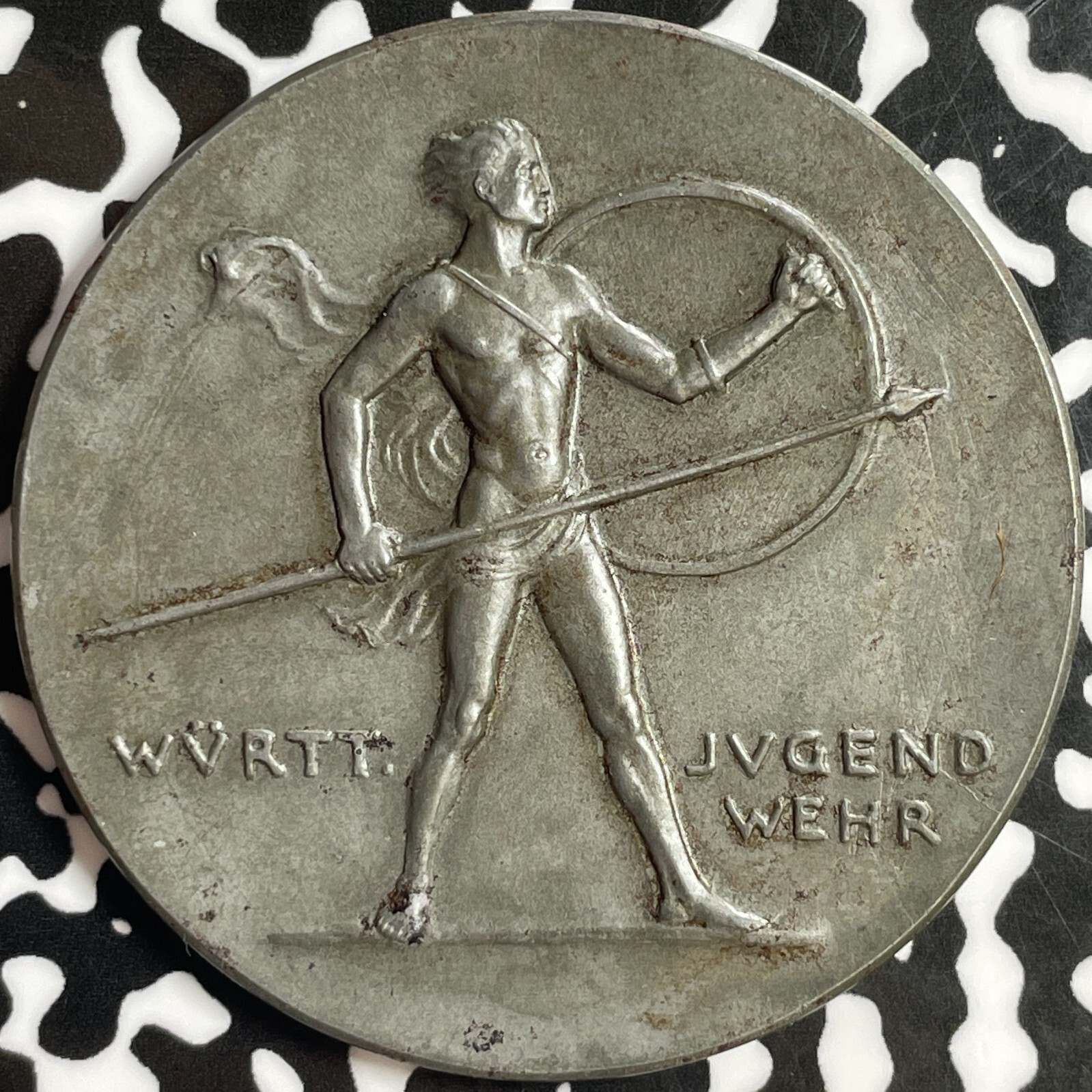 Undated Germany Shield & Spear Winner In The Competition Medal Lot# ...