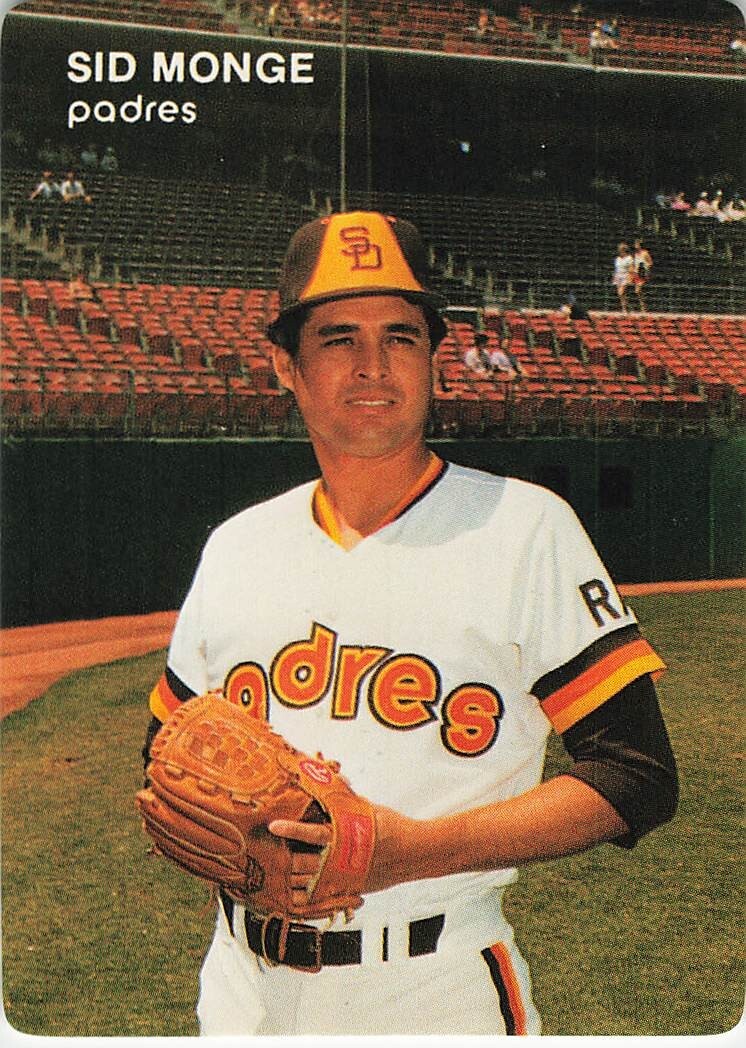 SID MONGE 1984 SAN DIEGO PADRES MOTHER'S COOKIES #21 | eBay