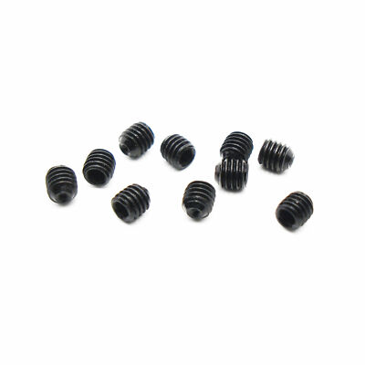 10 Pcs M3 x 3mm Set Screw Grub Screw Hex Socket - 3mm D x 3mm L x 0.5mm ...