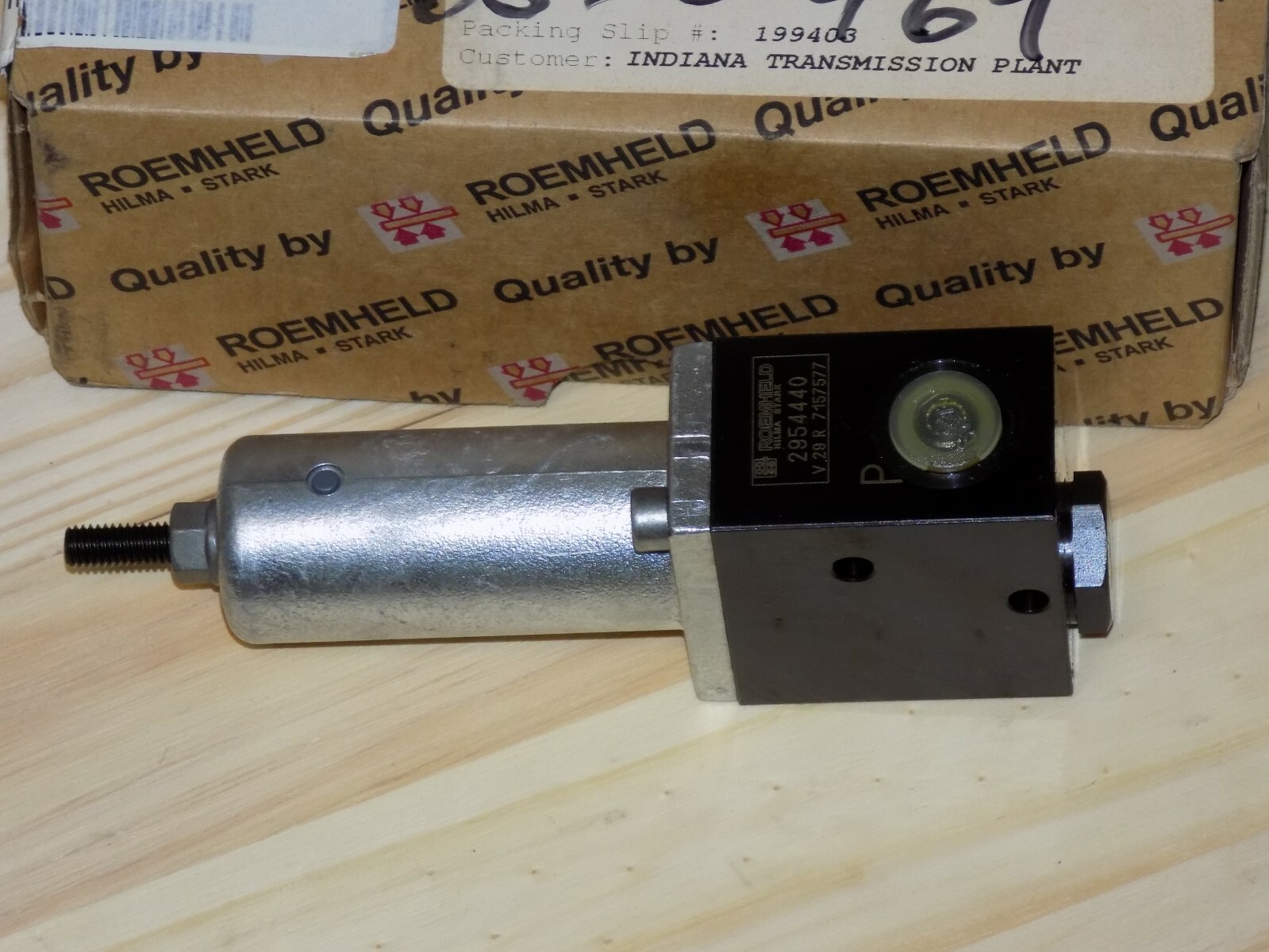 Roemheld 2954440 CLR-2954-440-V Sequence Valve | eBay