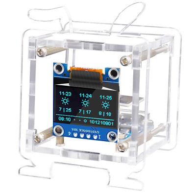 DIY Clock Kit Digital Display Electronic Timing Shell Module Sodering ...