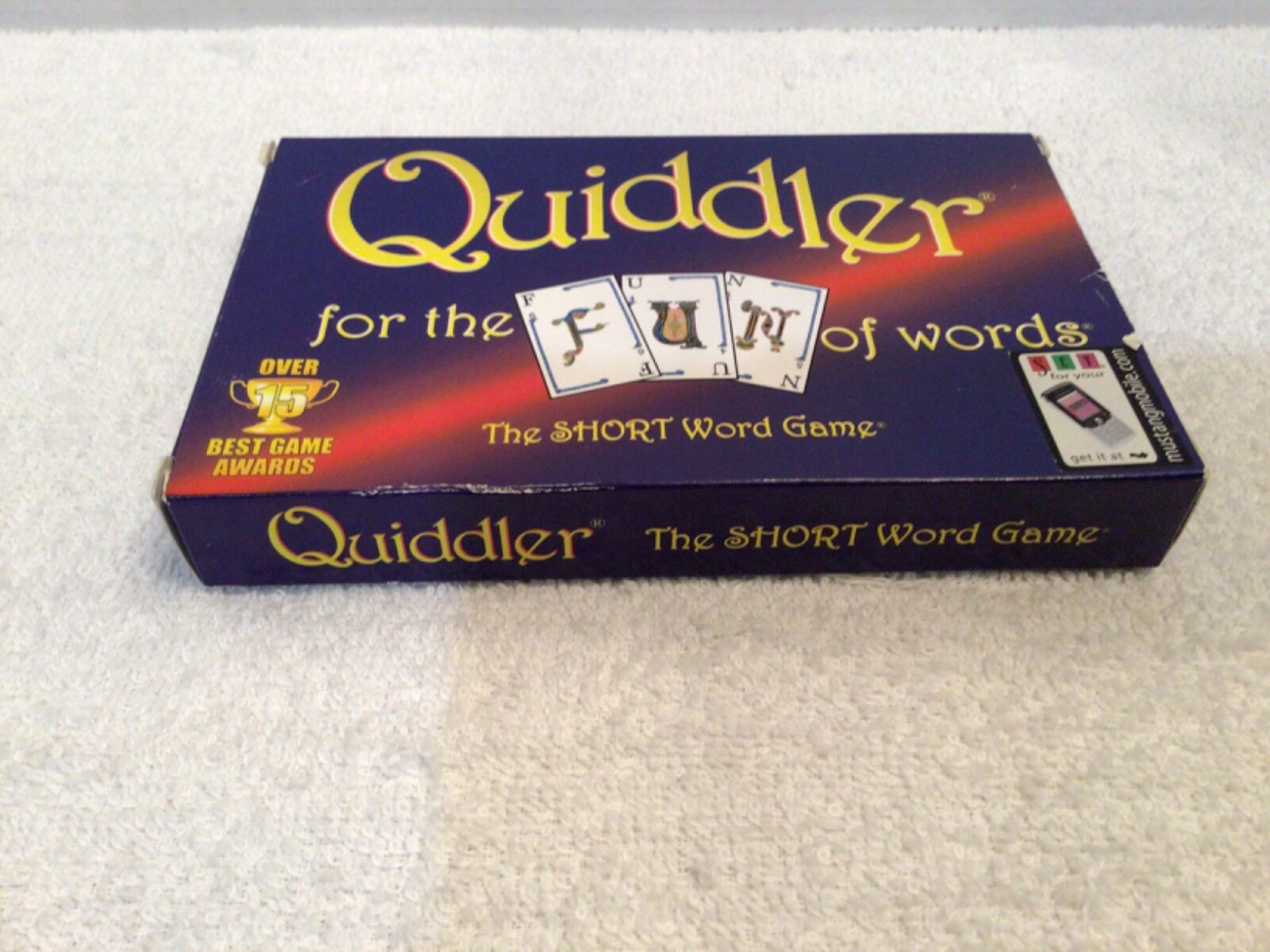 Quiddler Card Game The Short Word Game Complete 1998 | eBay