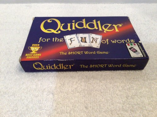 Quiddler Card Game The Short Word Game Complete 1998 | eBay