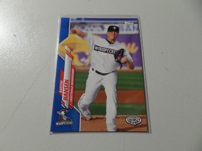2020 Topps Pro Debut Austin Hansen Blue Base Parallel PD-166 #/150 ...