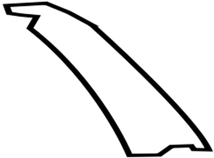 75923-0C020 Toyota Tape, black out, no.2 rh 759230C020, New Genuine OEM ...