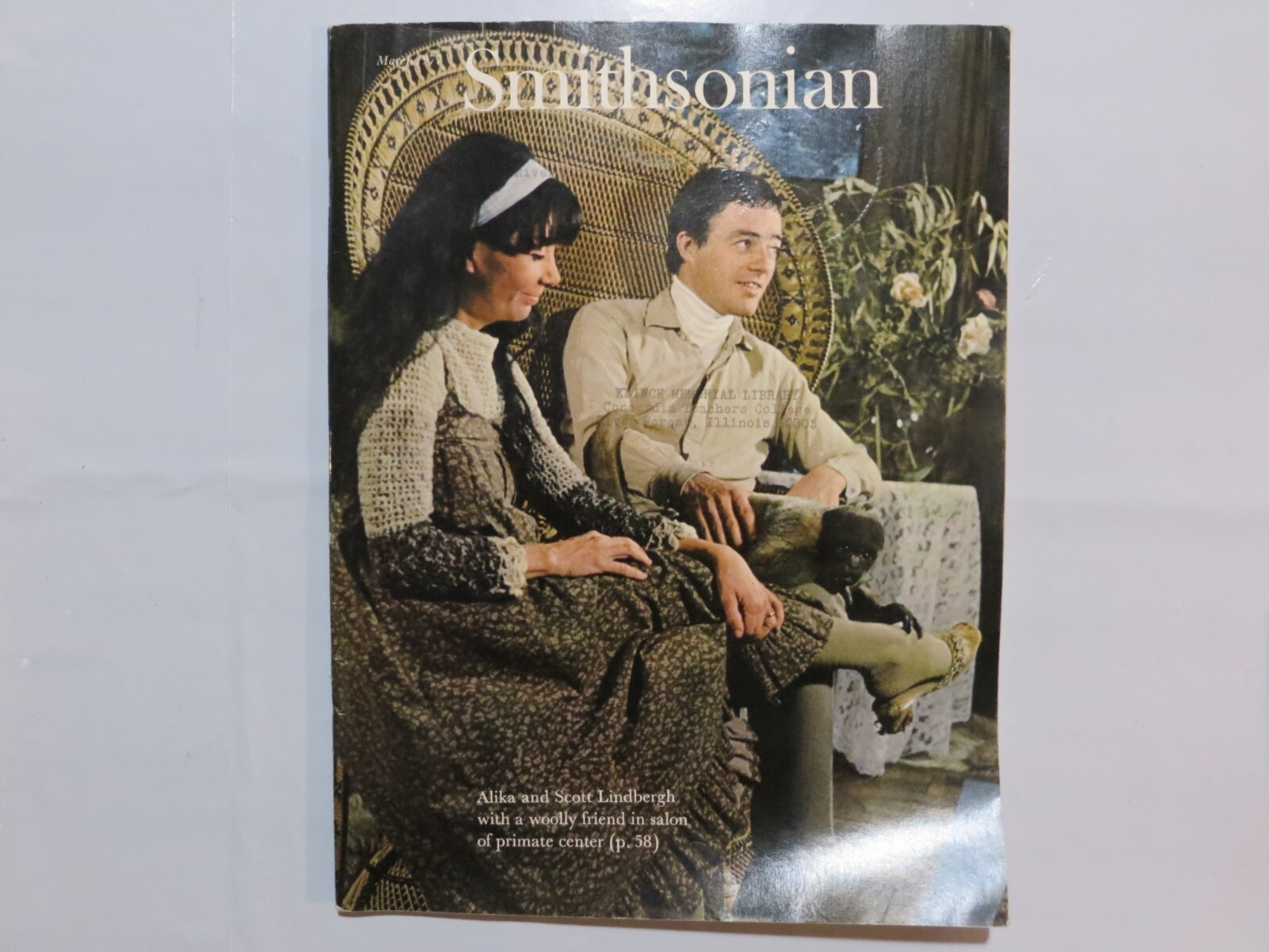 Smithsonian Magazine March 1977 Alika Scott Lindbergh Wooly Friend ...