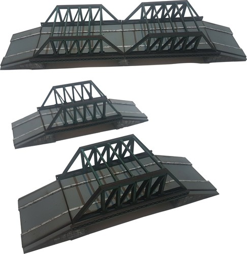 15mm WW2 BRIDGE MDF painted suitable for flames of war make 2 small or ...