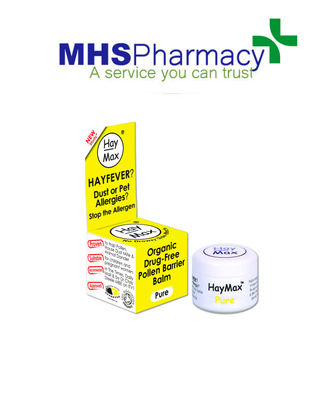 Haymax Pure Organic Pollen Balm For Hayfever 5ml 5060121920033 | eBay