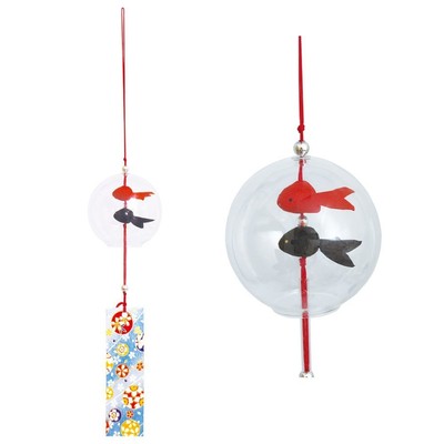 JAPANESE Furin chime Wind Bell KINGYO FISH NEW MADE IN JAPAN | eBay