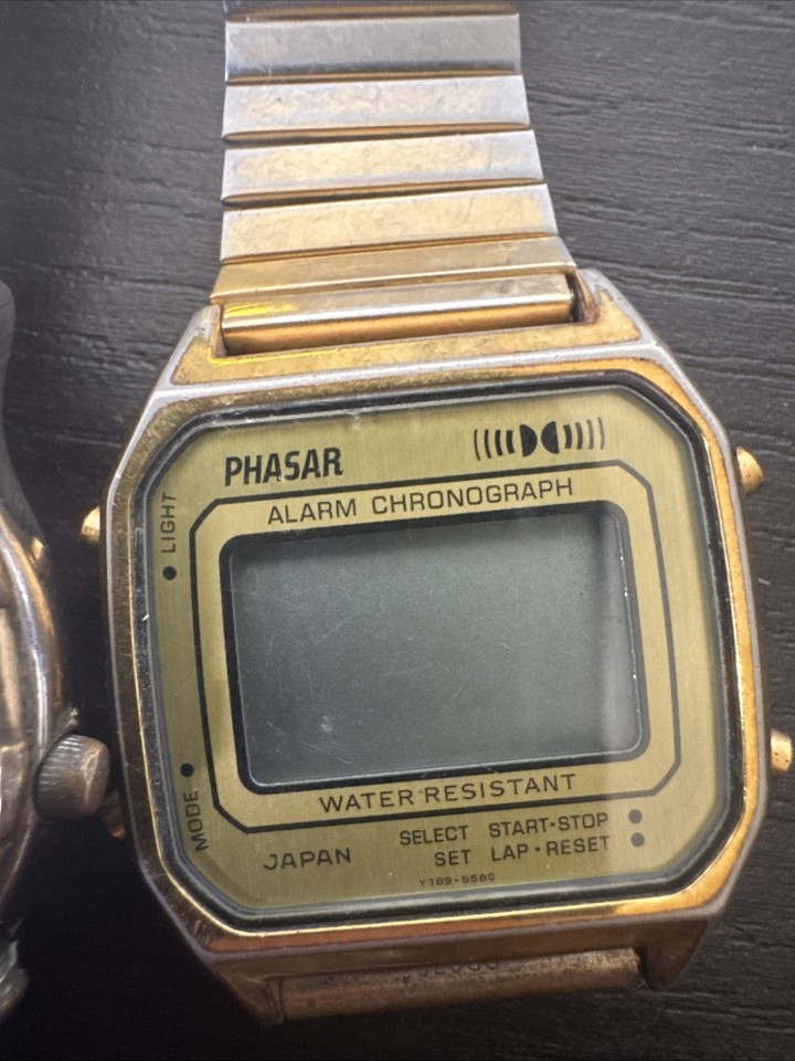 LOT OF 4 MEN’S WATCHES, PHASAR, ARMITRON, ESP, BILL BASS | eBay