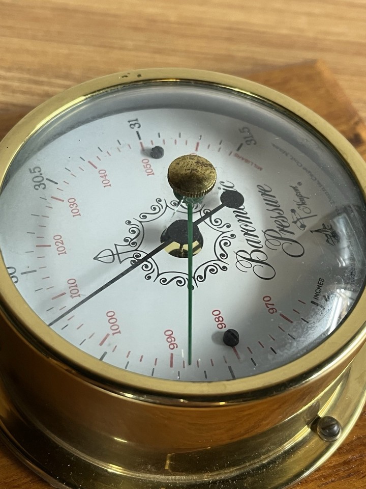 Downeaster MFG Cape Cod Vintage Barometric Pressure Gauge Barometer | eBay