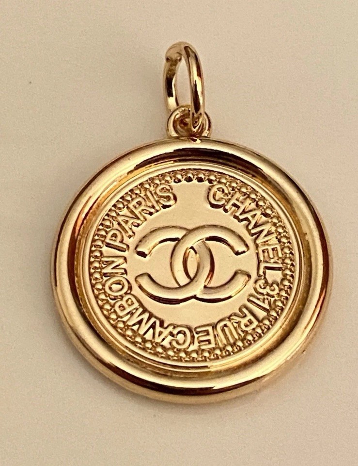 Chanel Zipper Pull Button Charm | eBay