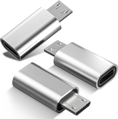 3 Pack Micro USB to USB C Adapter, USB C to Micro USB, Type C to Micro ...