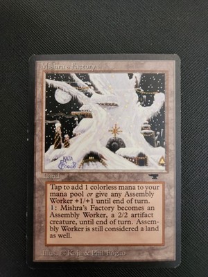 Magic the Gathering - Mishra's Factory (Winter) Antiquities, LP | eBay