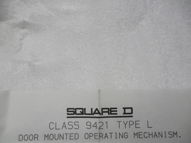 Square D Class 9421 Type Nc1 Ser a Disconnect Switch 3 Pole 30amp for ...