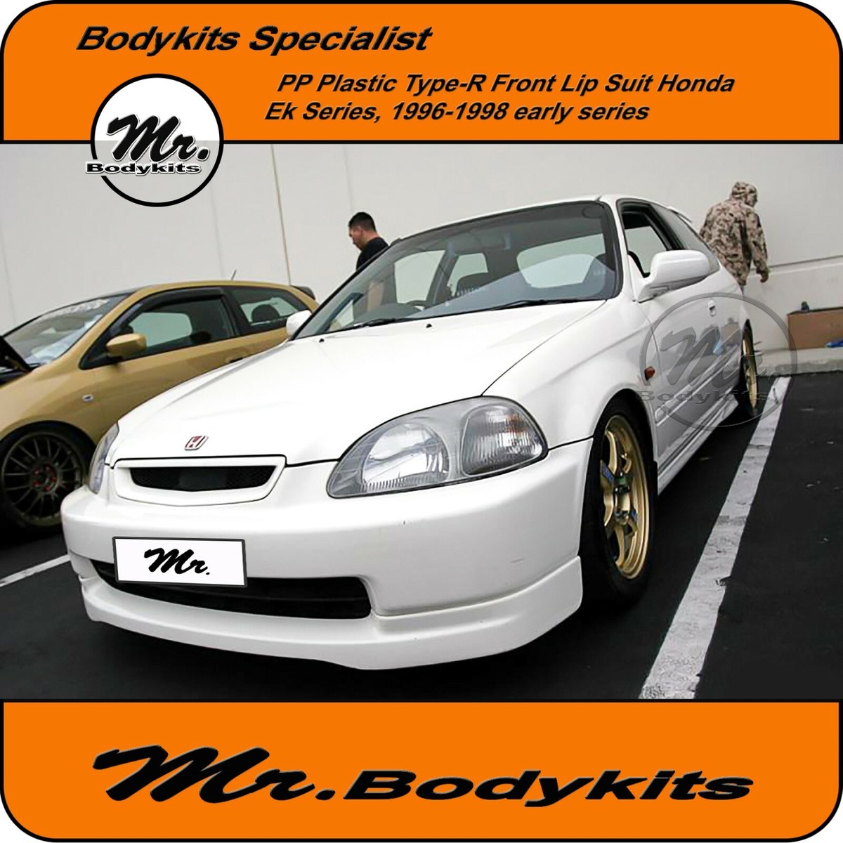 Ek Hatch Type R Lip JDM Type R Style Rear Truck Lid Spoiler Wing For