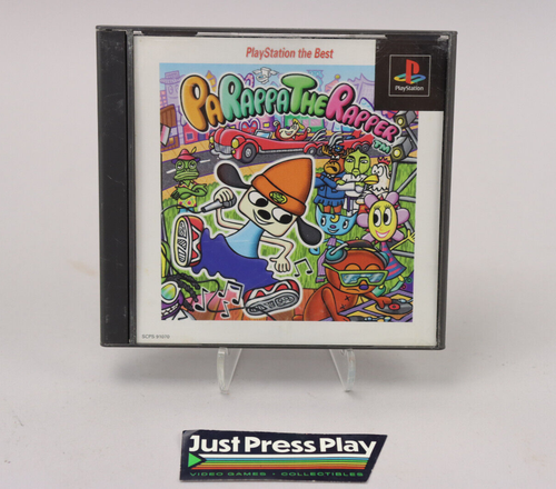 PaRappa the Rapper Sony PlayStation PS1 PSX NTSC-J Japan w/Manual ...