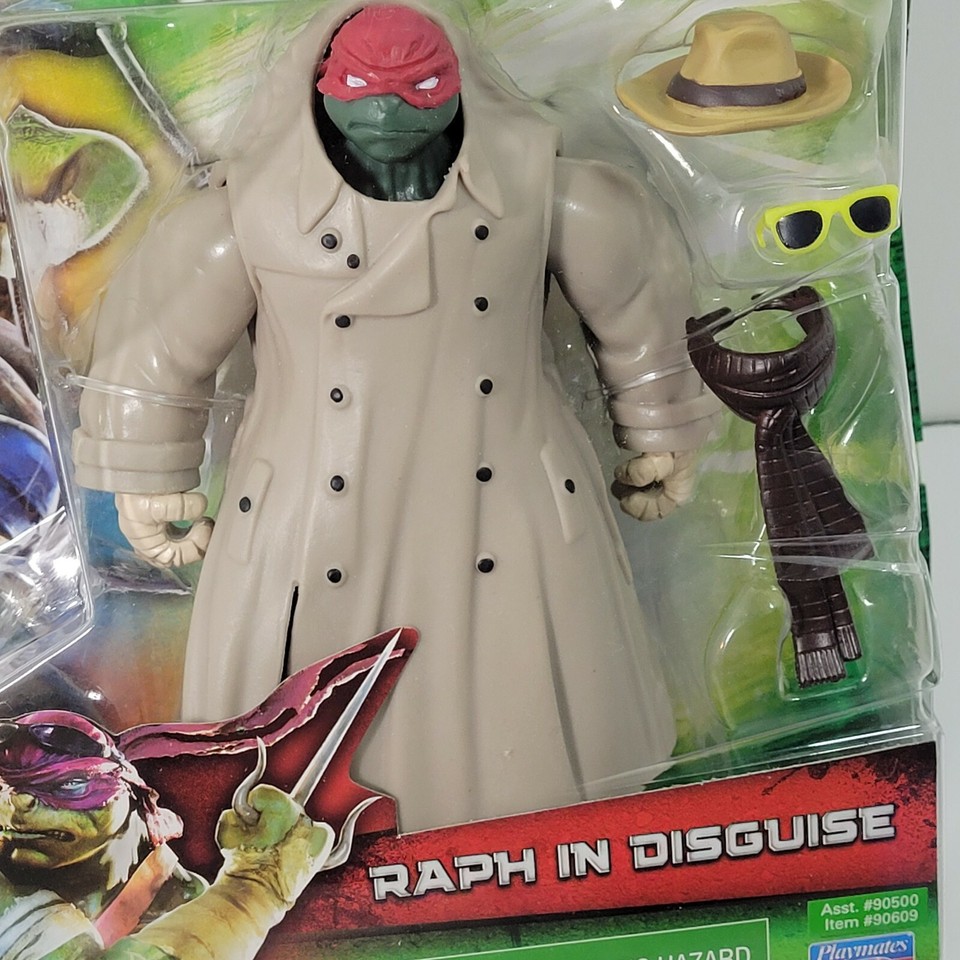 2014 Playmates Teenage Mutant Ninja Turtles TMNT Movie RAPH IN DISGUISE ...