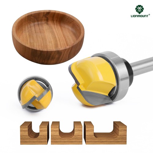 Bowl & Tray Template Router Bit Set 1pc/3pcs Core Box 8mm Shank | eBay