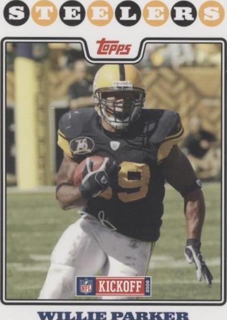 2008 Topps Kickoff - Willie Parker #58 for sale online | eBay