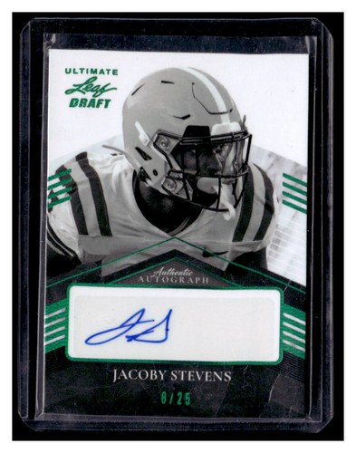 JACOBY STEVENS 2021 LEAF ULTIMATE DRAFT AUTOGRAPH /25 AUTO | eBay