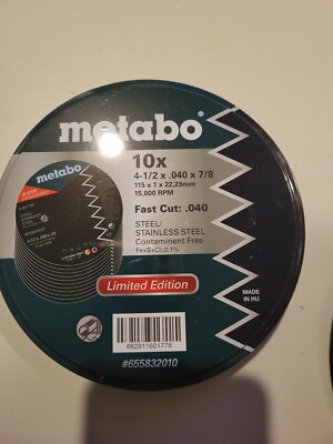 Cut-Off Wheels - Metabo