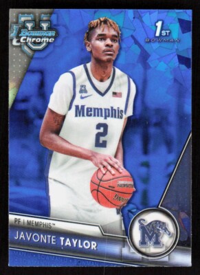 2023-24 Bowman University Chrome Sapphire #53 Javonte Taylor | eBay