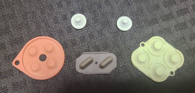 ORIGINAL Super Nintendo SNES Controller Button Pads - REPAIR PARTS KIT ...