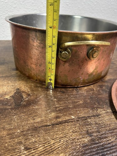 Culinox Spring copper and stainless steel 9" pan with handles ...