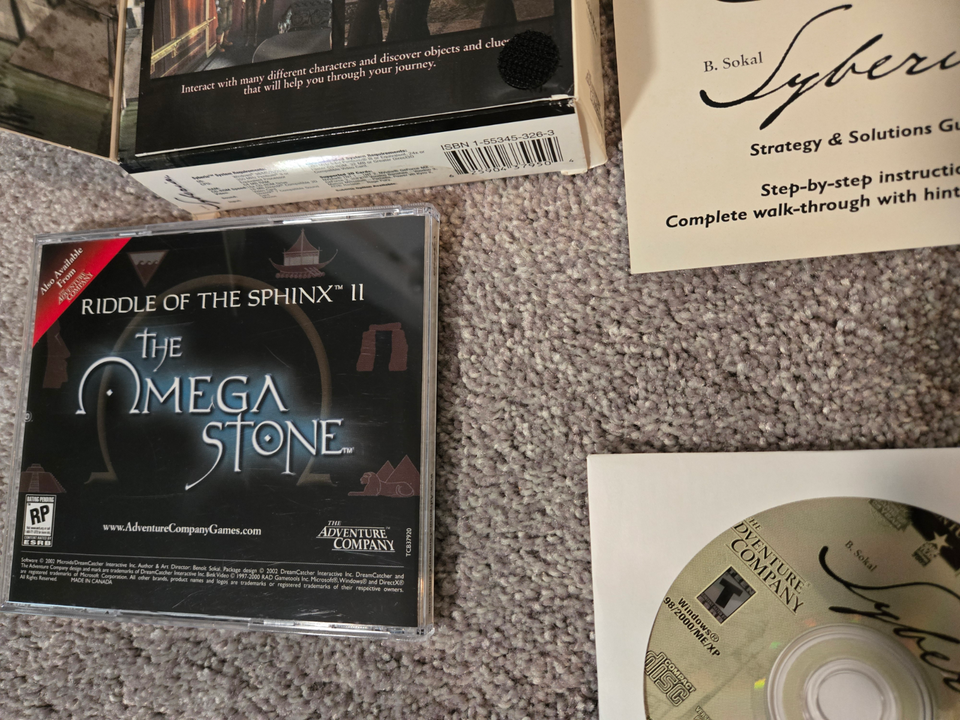 PC Adventure Game Lot – Siberia GOTY, Runaway, Nikopol – Complete in ...