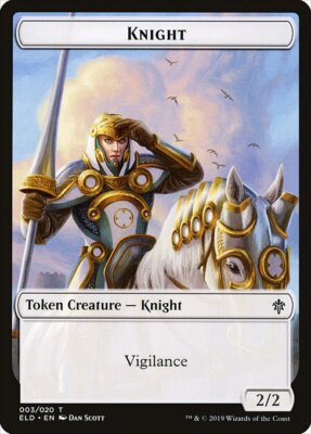 [4x] Knight - Token TELD LP MTG | eBay