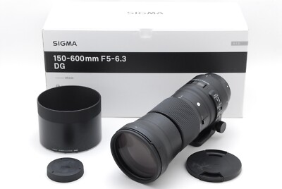 【Mint】Sigma DG 150-600mm F/5-6.3 APO HSM DG OS Lens For Canon From ...