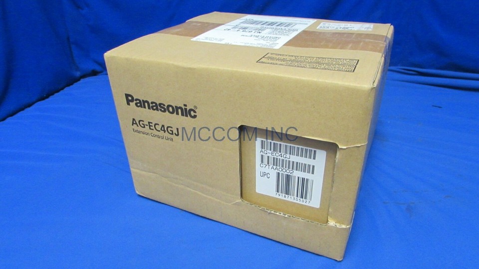 Panasonic AG-EC4 Extension Control Unit NEW Remote Panel | eBay