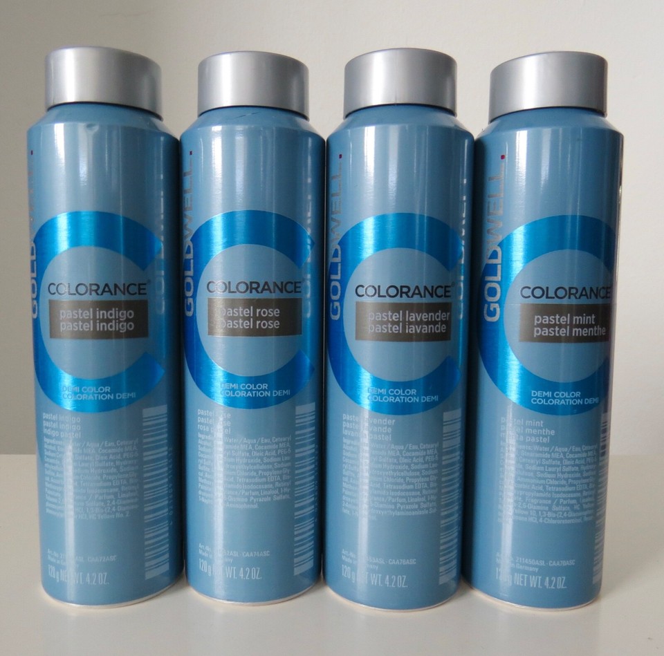 Goldwell Colorance Demi-Permanent Hair Color Can 4.2oz Ammonia Free ...