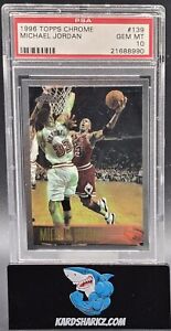 Michael Jordan 1996 Topps Chrome #139 Base Price Guide Michael Jordan 1996 Topps Chrome #139 Base Price Guide