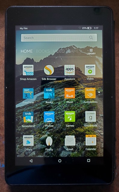 Amazon Fire HD 6 (4th Generation) 8GB, Wi-Fi, 6in - Cobalt for sale ...