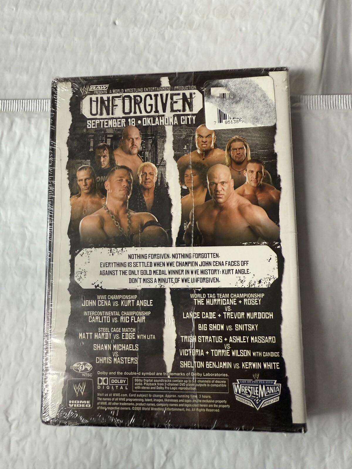 WWE - Unforgiven 2005 (DVD, 2005) for sale online | eBay
