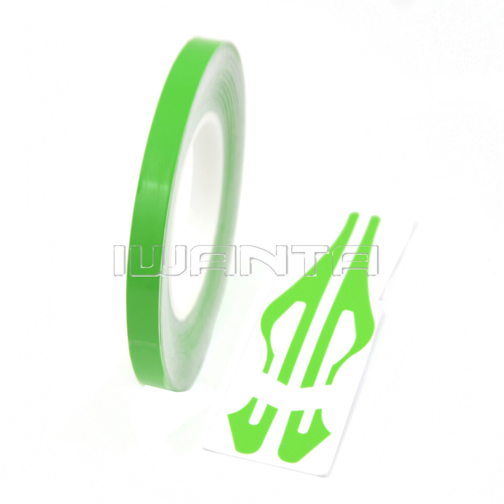 1/4" 6mm Lime Green Pinstriping Pin Stripe DIY Line Vinyl Decal Sticker ...